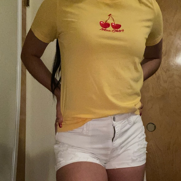 Forever 21 | Tops | Forever 2 Cherry Mon Cheri Shirt | Poshmark